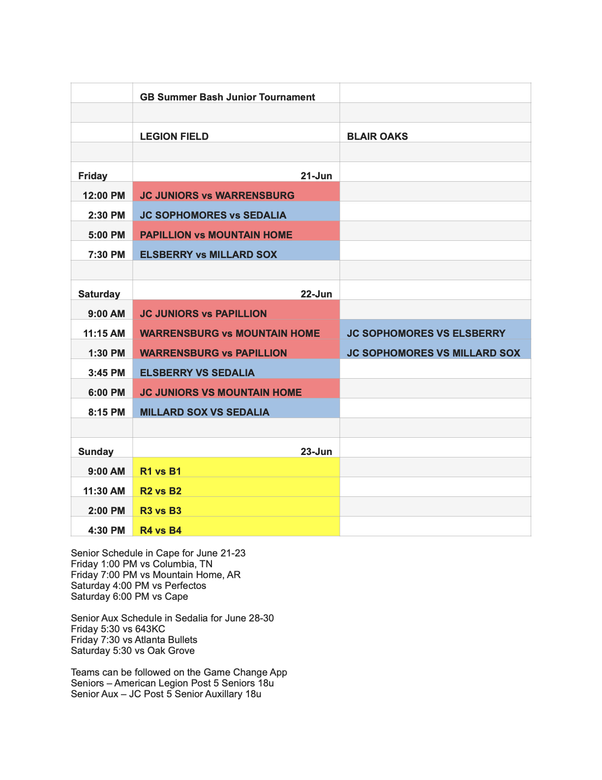 Baseball - The American Legion